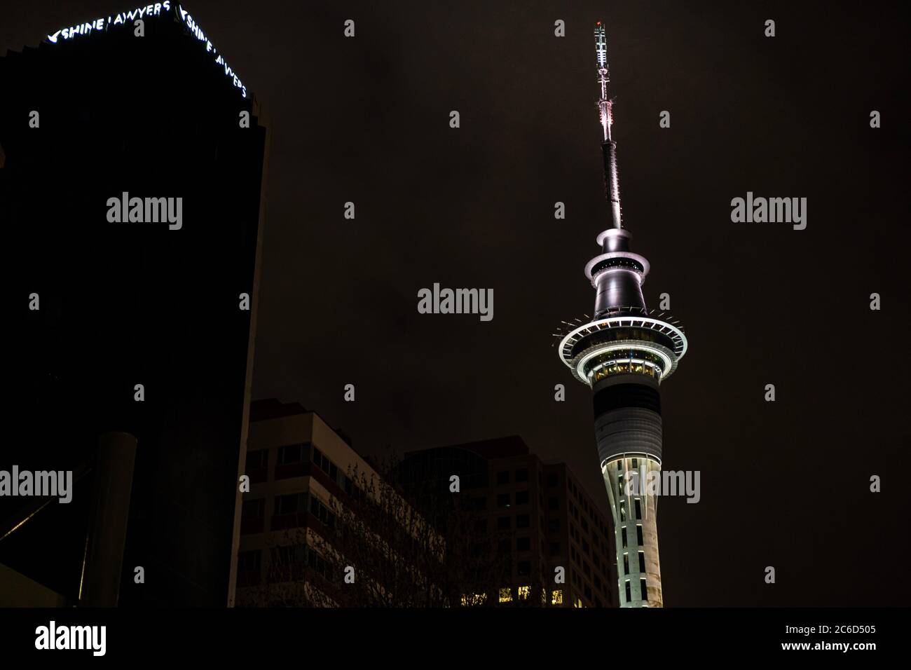 The Auckland Tower, New Zealand Stock Photo - Alamy