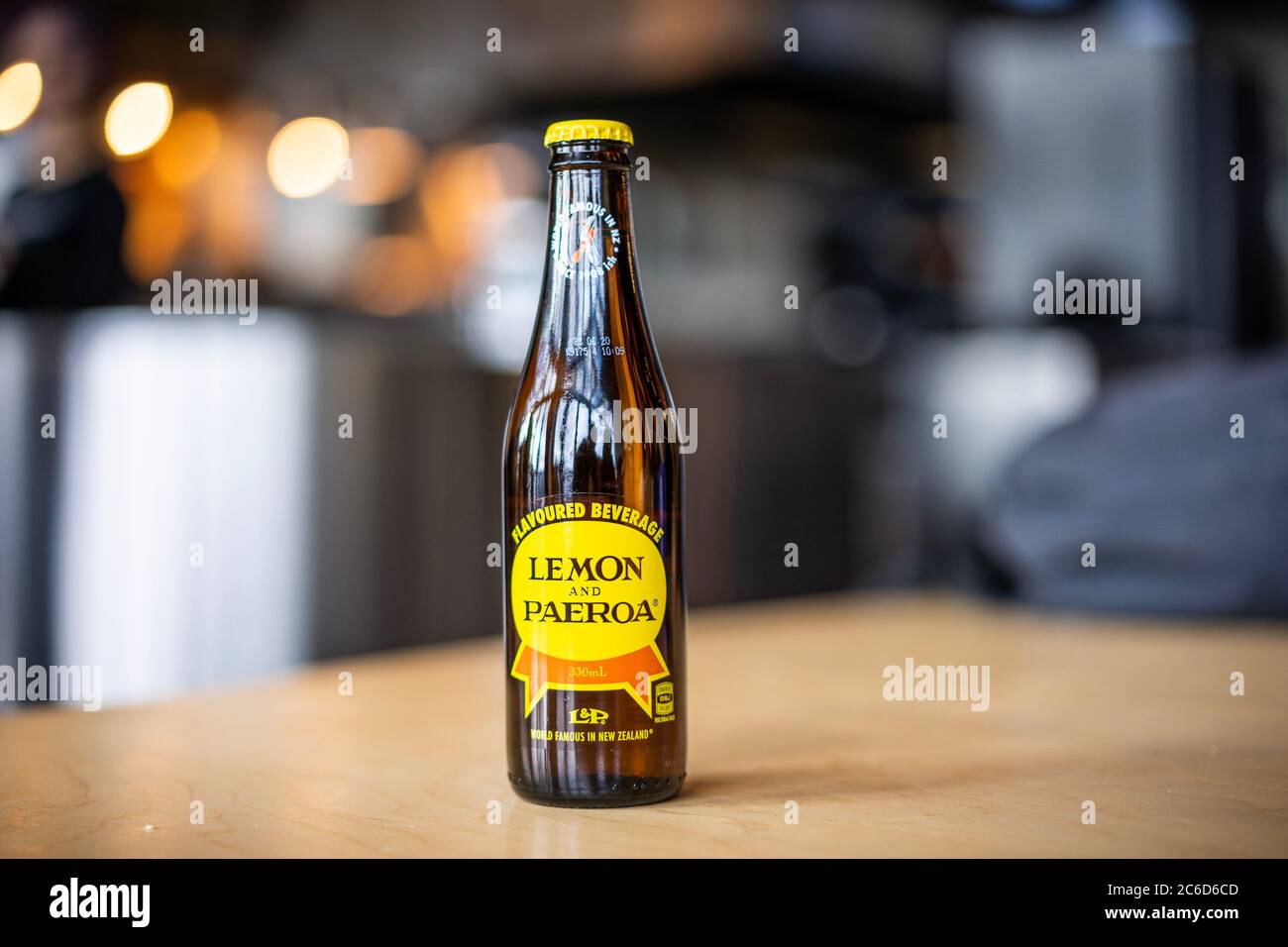 Lemon & Paeroa, also known as L&P, is a sweet soft drink manufactured ...
