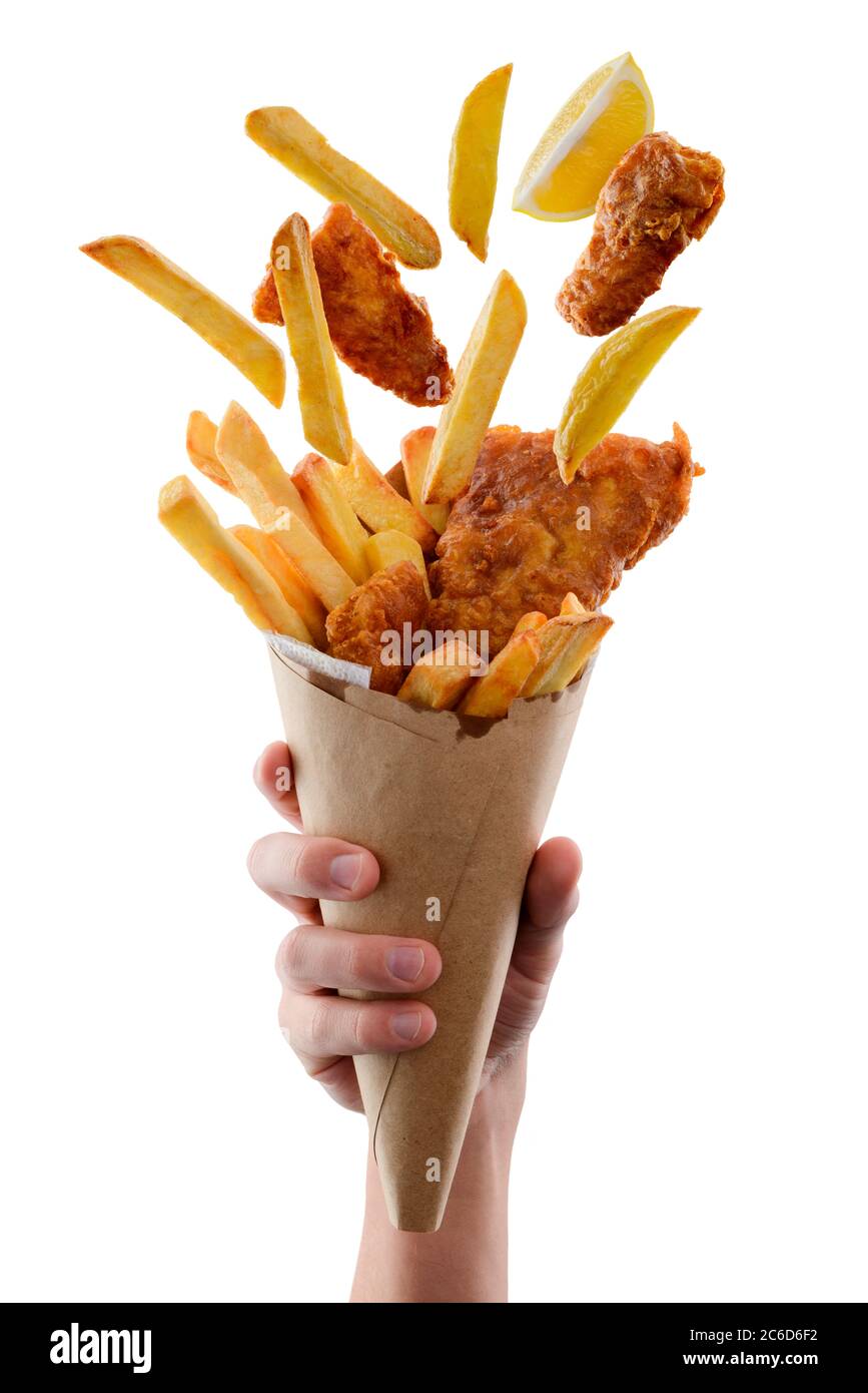 A cone of chips hi-res stock photography and images - Alamy