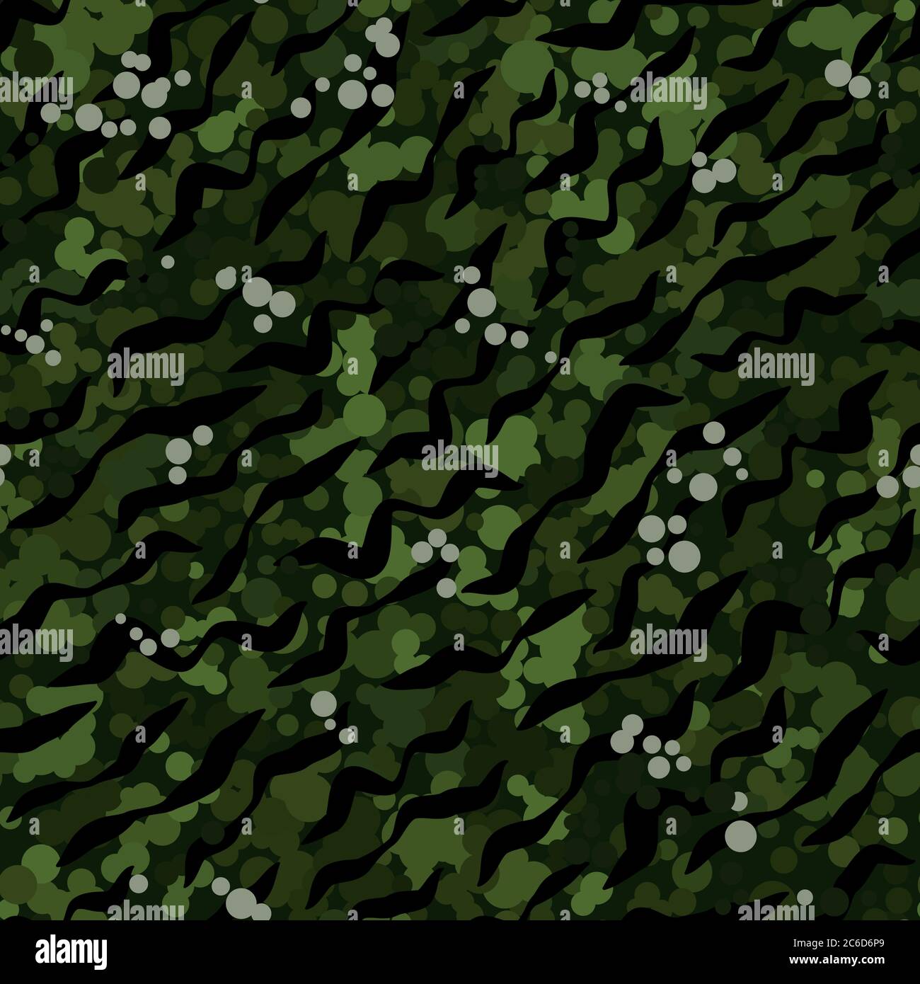 Dark Green Camouflage
