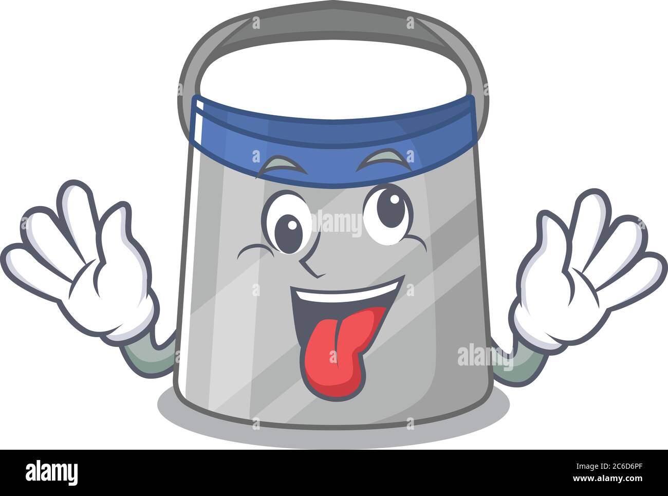 A mascot design of face shield having a funny crazy face Stock Vector ...