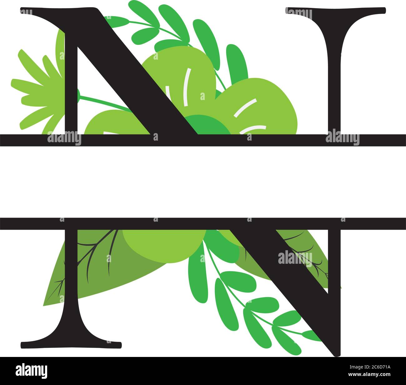 Split letter frame hi-res stock photography and images - Alamy