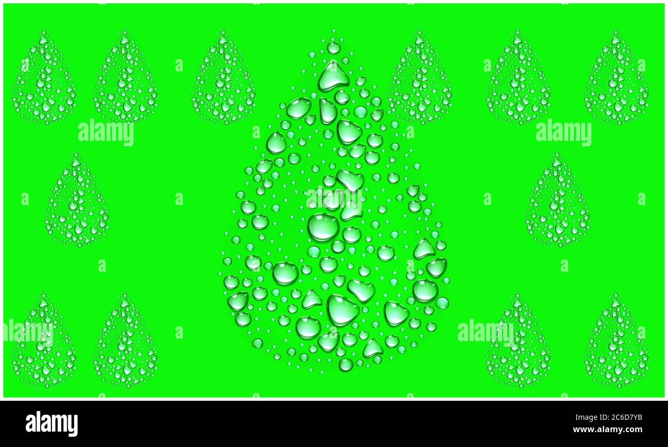 Water droplets window Cut Out Stock Images & Pictures - Alamy