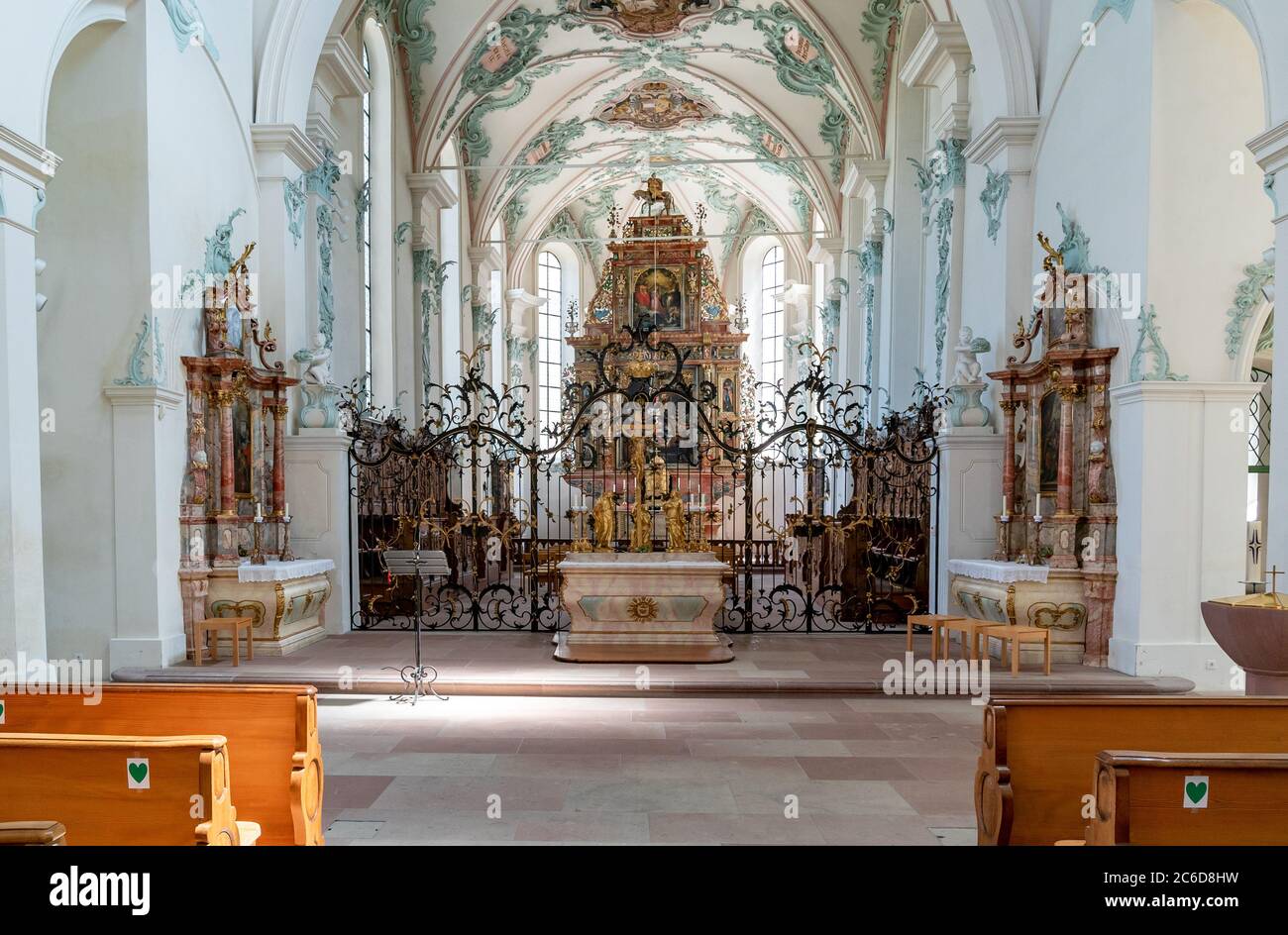 Rheinfelden, AG / Switzerland - 6 July 2020: interior view of the ...