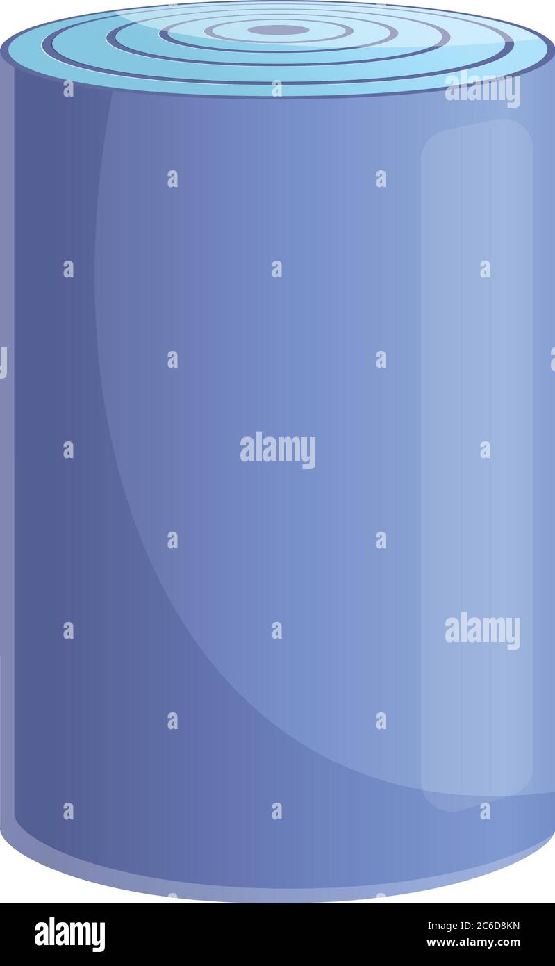 Modern soundproofing roll icon. Cartoon of modern soundproofing roll ...