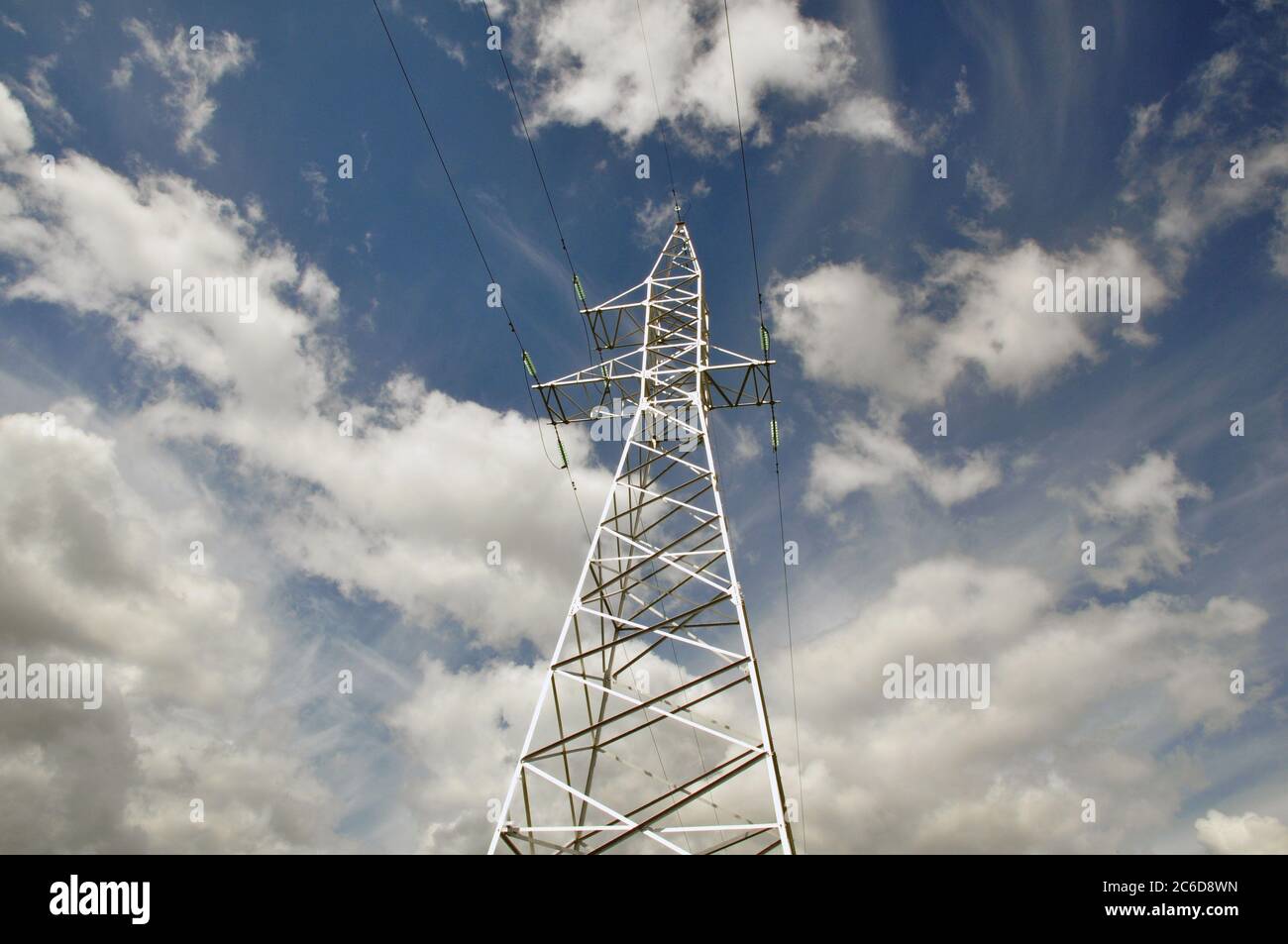 Power line mast hi-res stock photography and images - Alamy