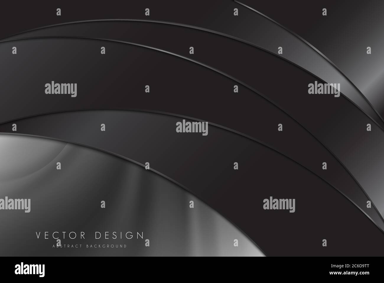 Metallic background luxury of gray modern design Stock Vector Image ...