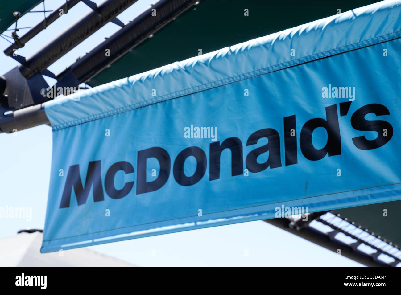 Burger with us flag hi-res stock photography and images - Alamy