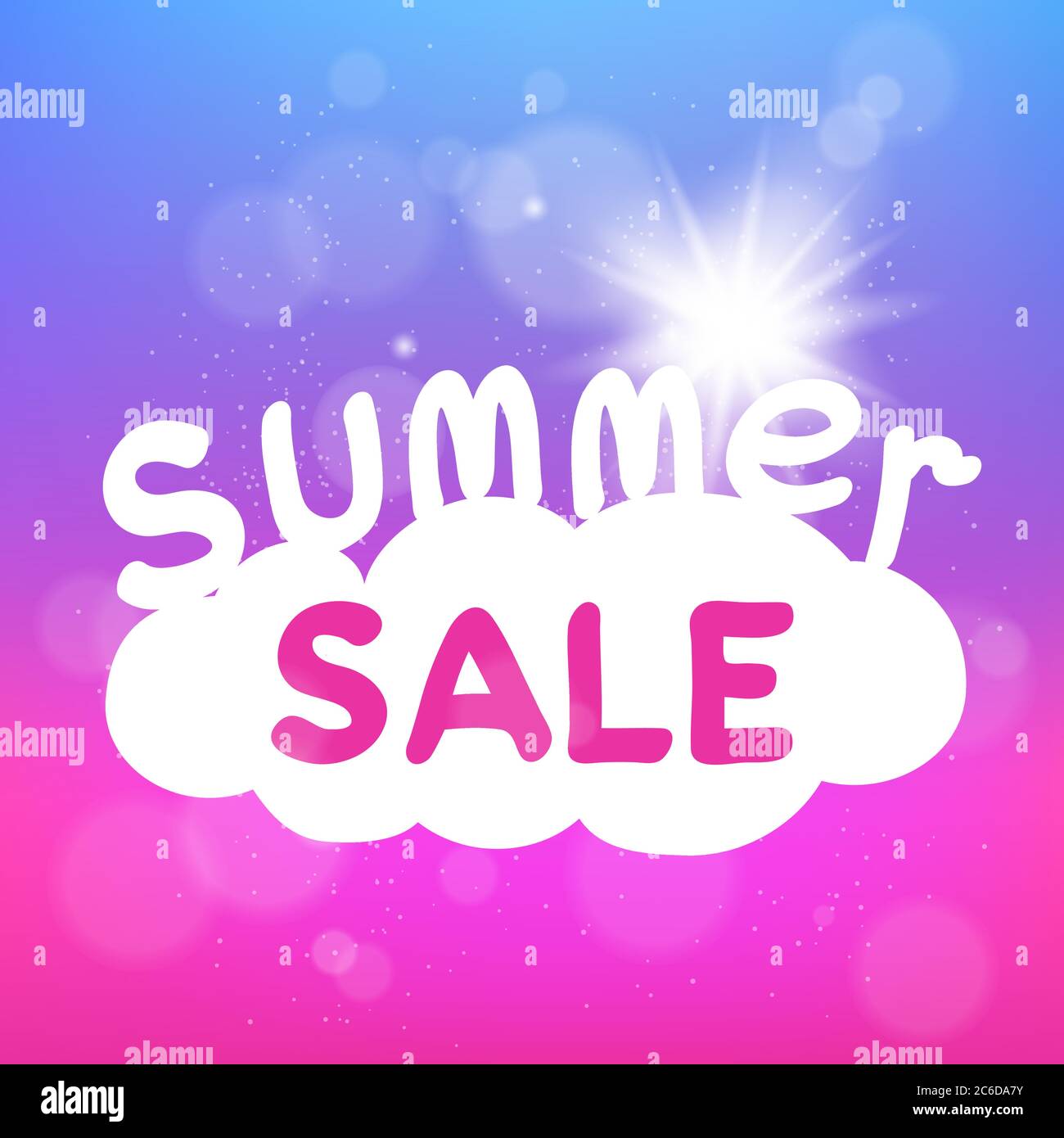 summer sale offer template Stock Vector Image & Art - Alamy