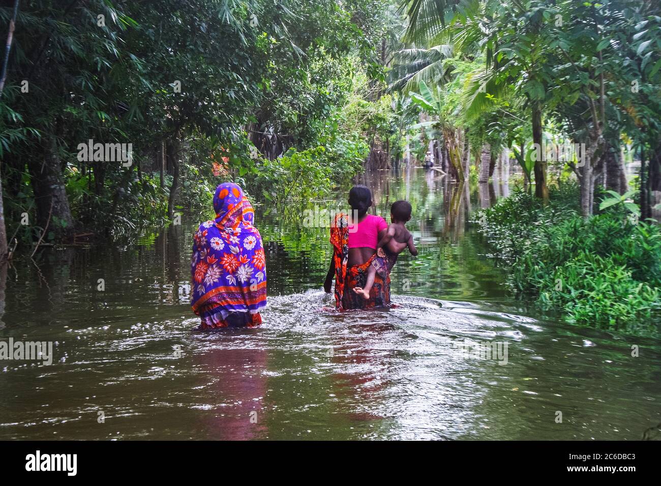 Cyclone Aila affected village at Khulna, Bangladesh Stock Photo - Alamy
