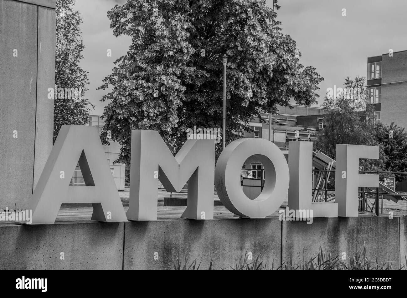Billboard Of Amolf At The Science Park At Amsterdam The Netherlands ...