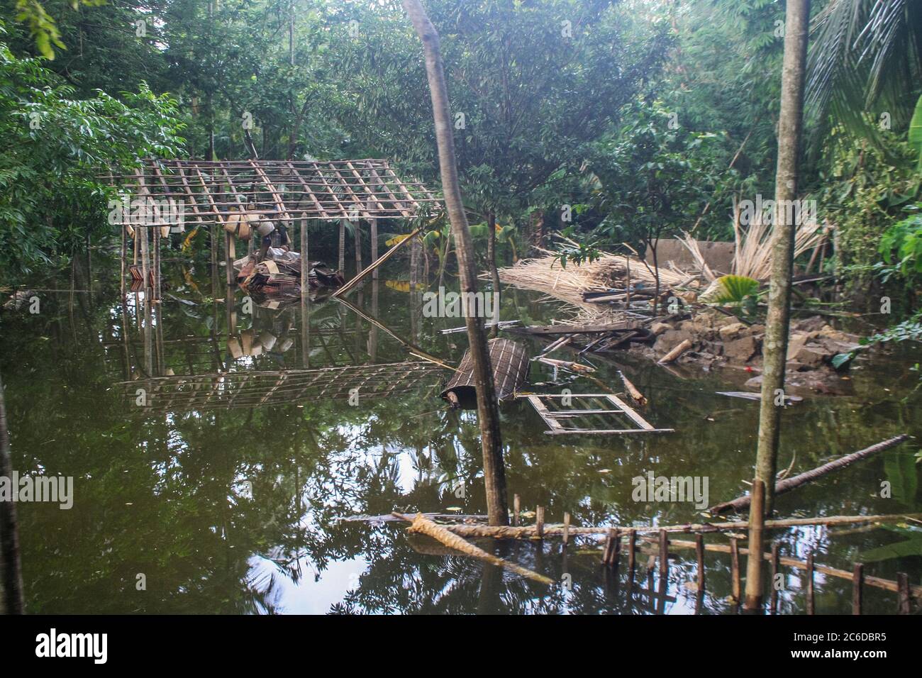 Cyclone Aila affected village at Khulna, Bangladesh Stock Photo - Alamy