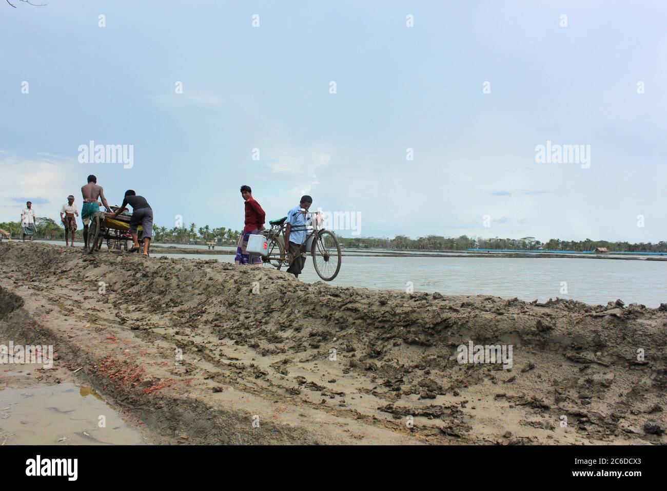 Cyclone Aila affected village at Khulna, Bangladesh Stock Photo - Alamy