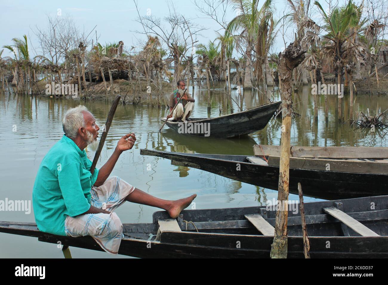 Cyclone Aila affected village at Khulna, Bangladesh Stock Photo - Alamy