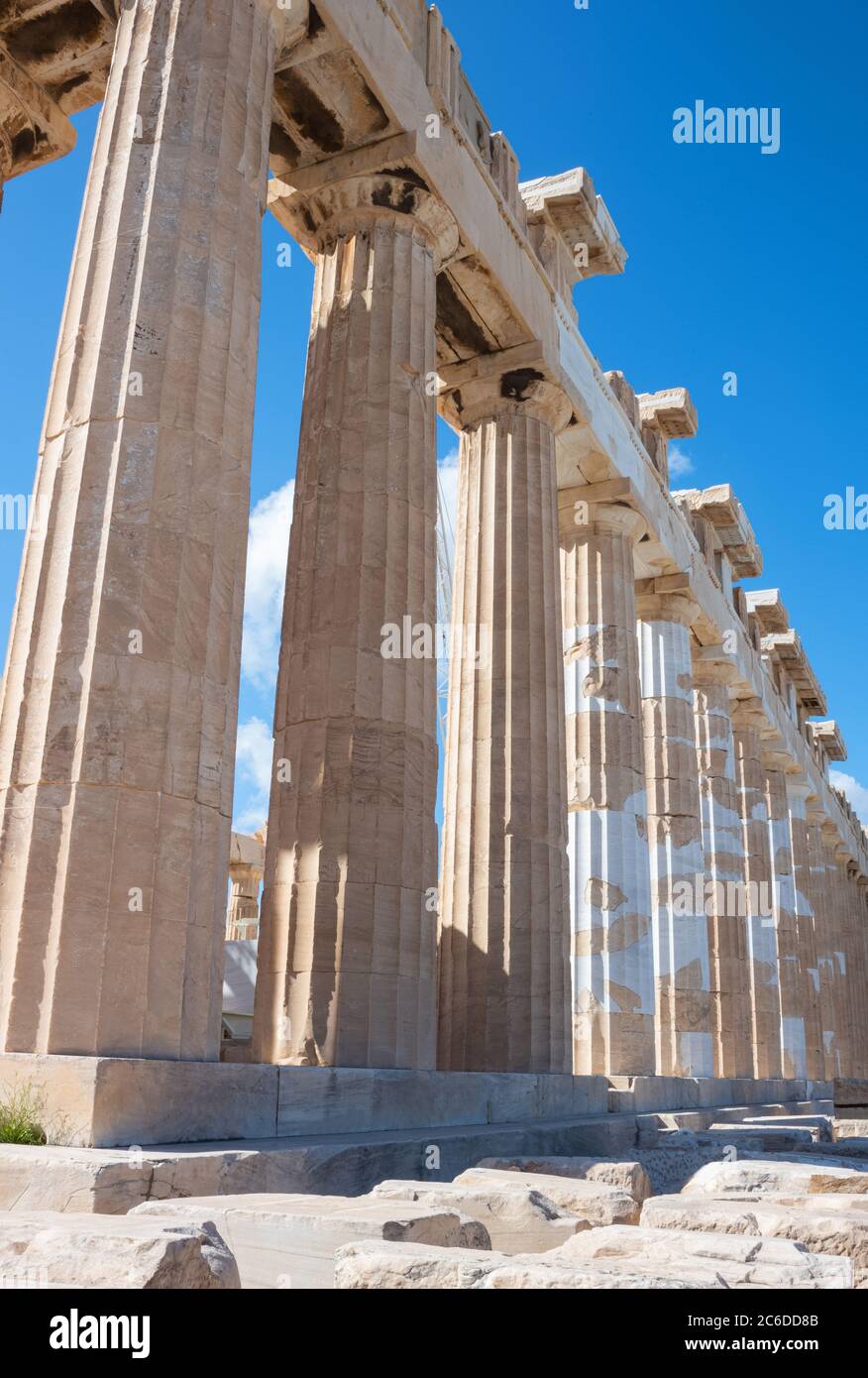 The columns of the parthenon hi-res stock photography and images - Alamy
