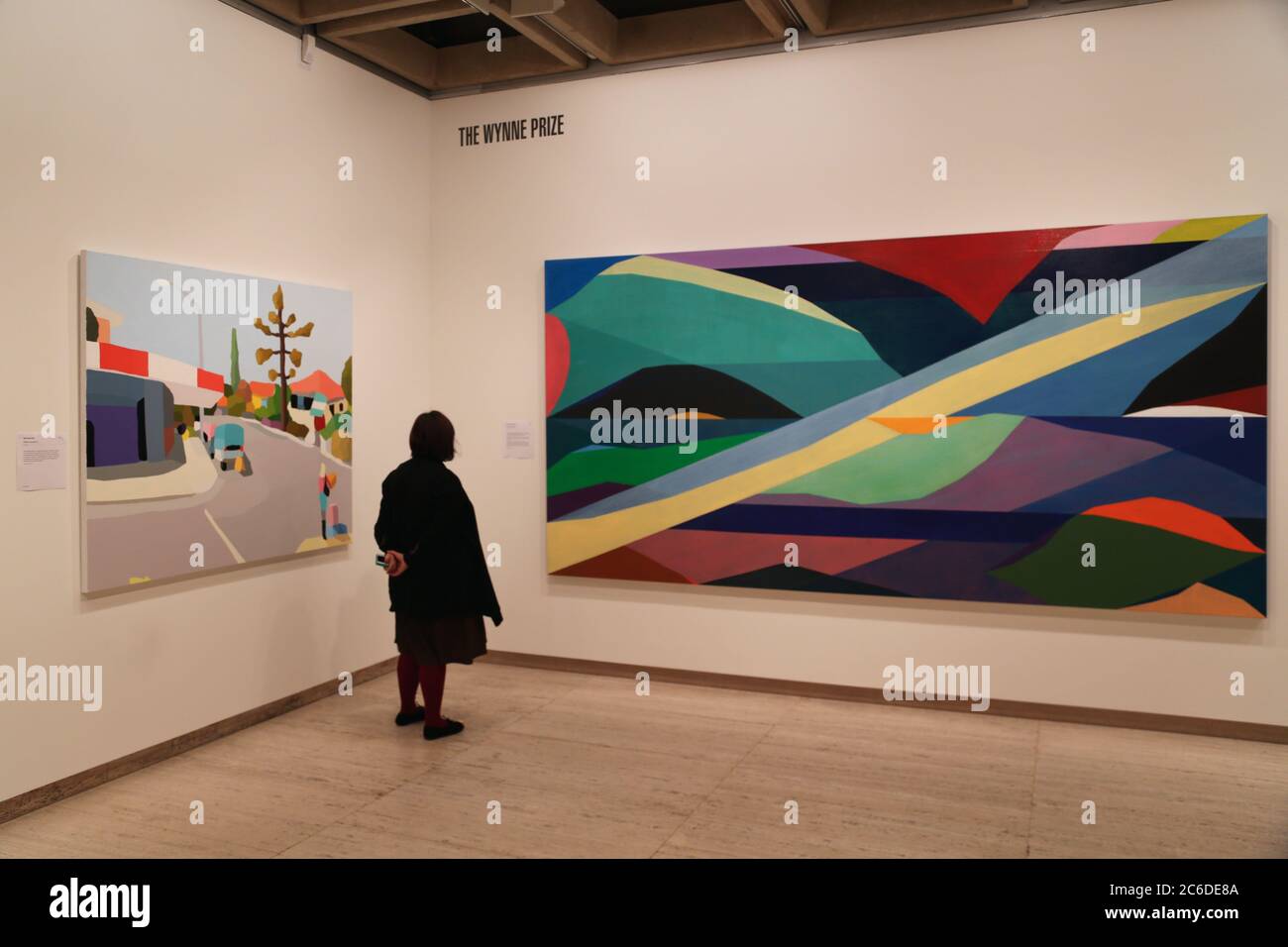 Wynne Prize finalists on display at the Art Gallery of NSW in Sydney ...