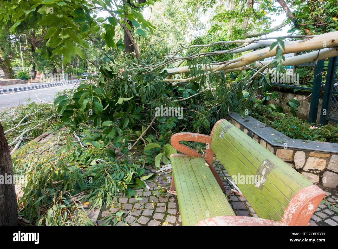 Bad weather damage accident hi-res stock photography and images - Alamy