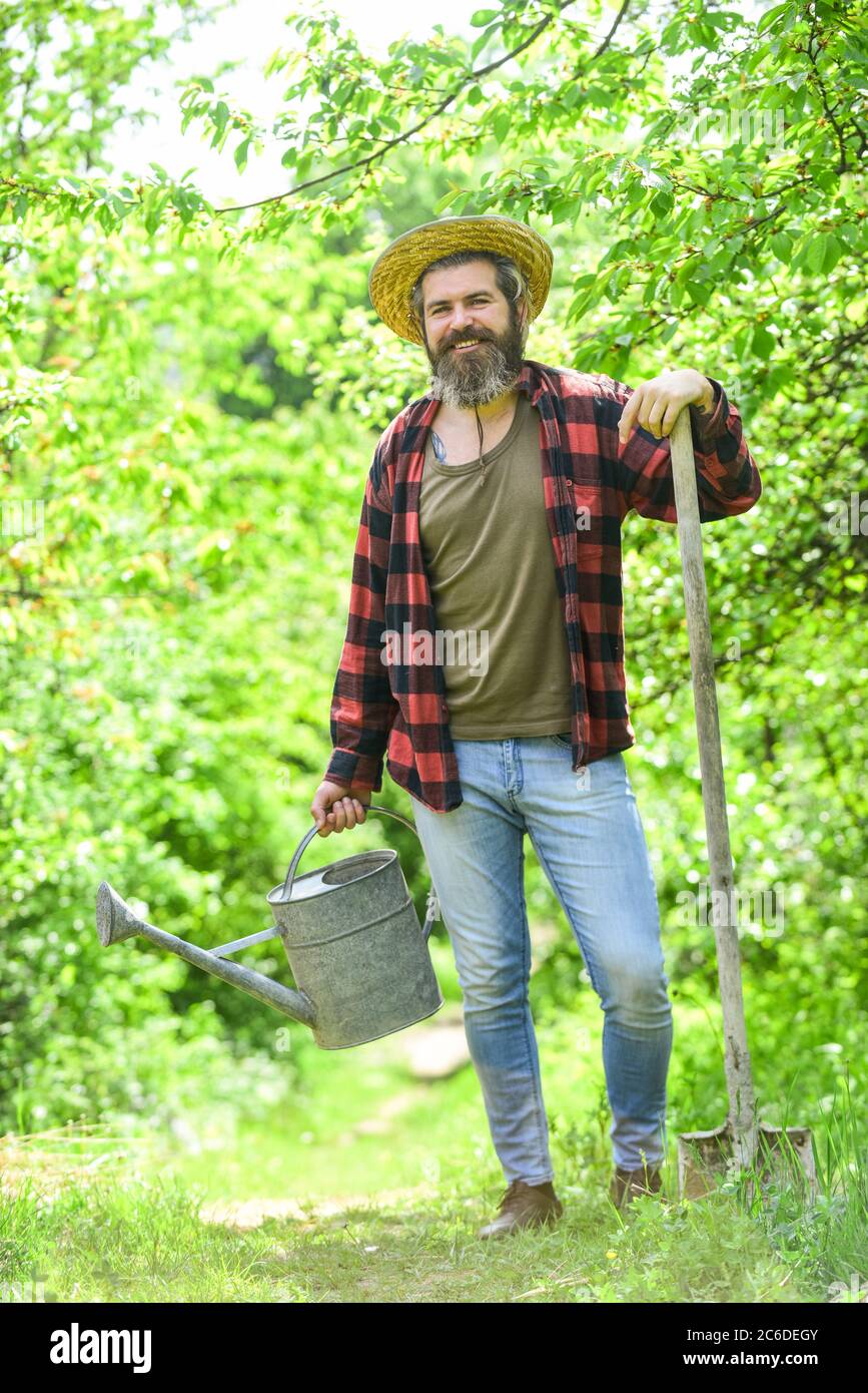 Look after them and store them carefully. Gardener agricultural worker ...
