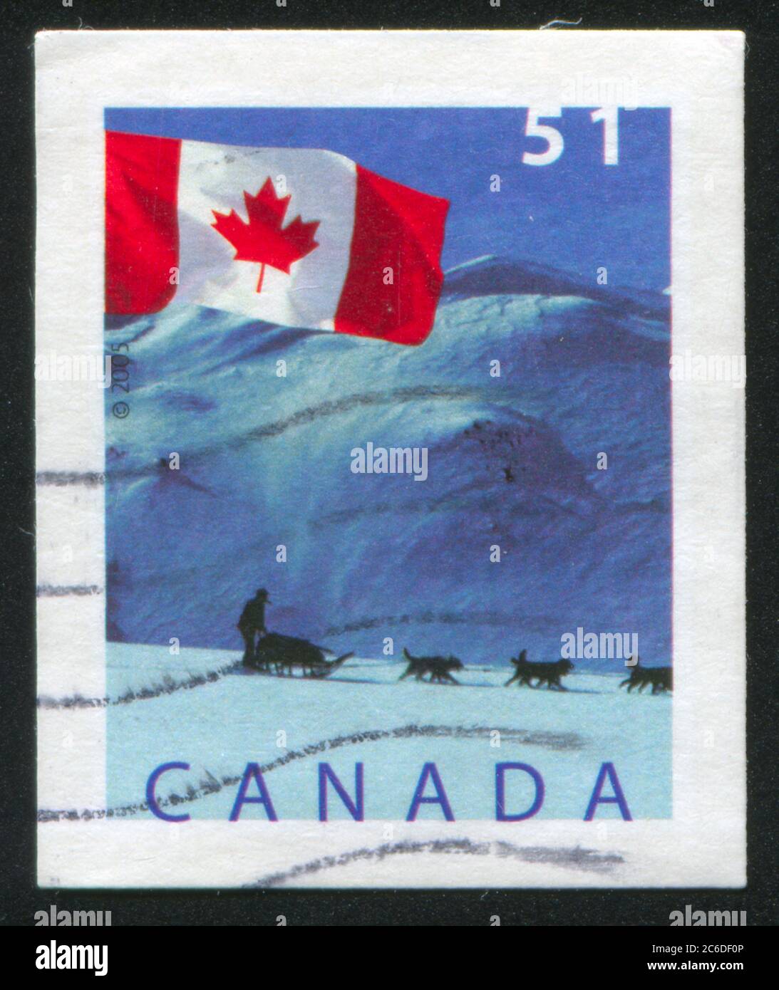 Canada flag old postage stamp hi-res stock photography and images - Alamy