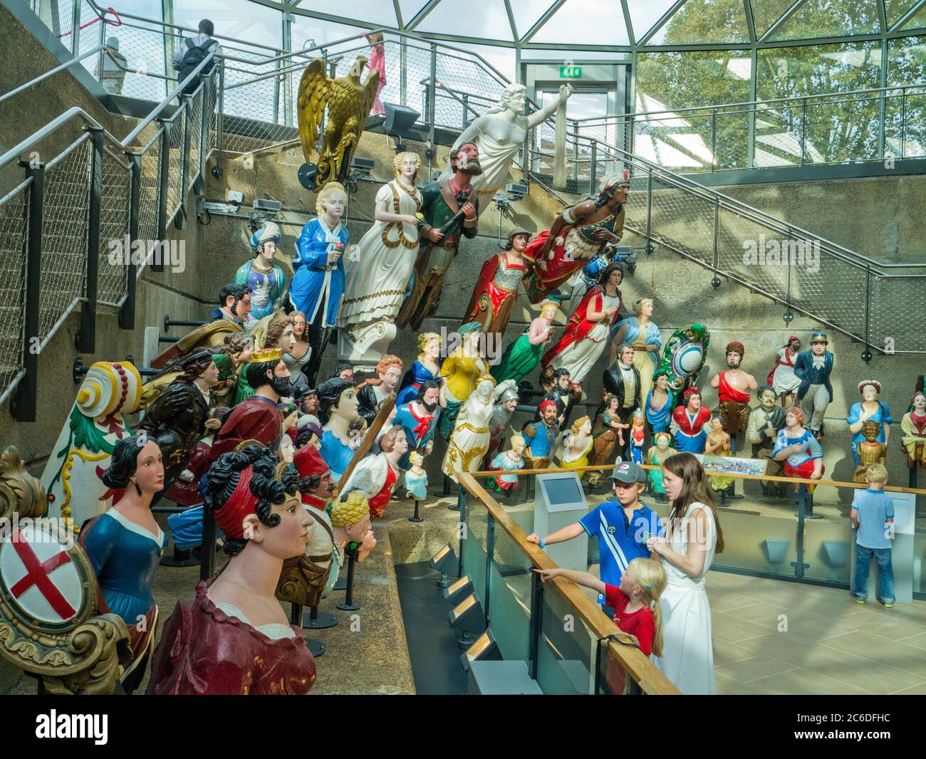 Cutty Sark, historic British clipper ship, Greenwich, London, UK Stock ...