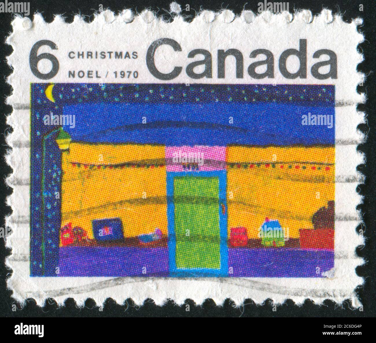 CANADA - CIRCA 1970: stamp printed by Canada, shows Toy Store, circa ...