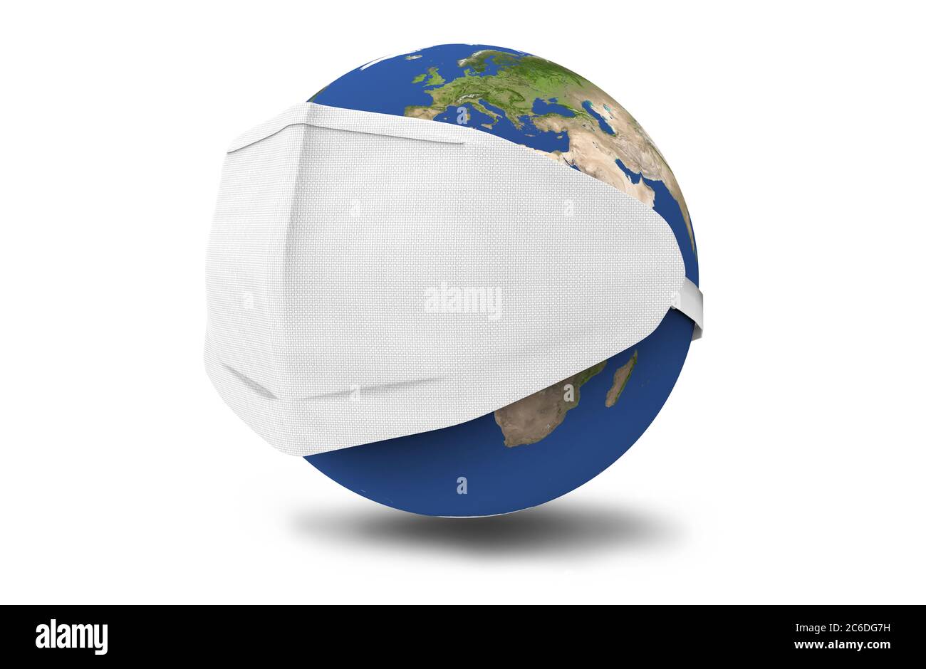 Concept planet virus Cut Out Stock Images & Pictures - Alamy