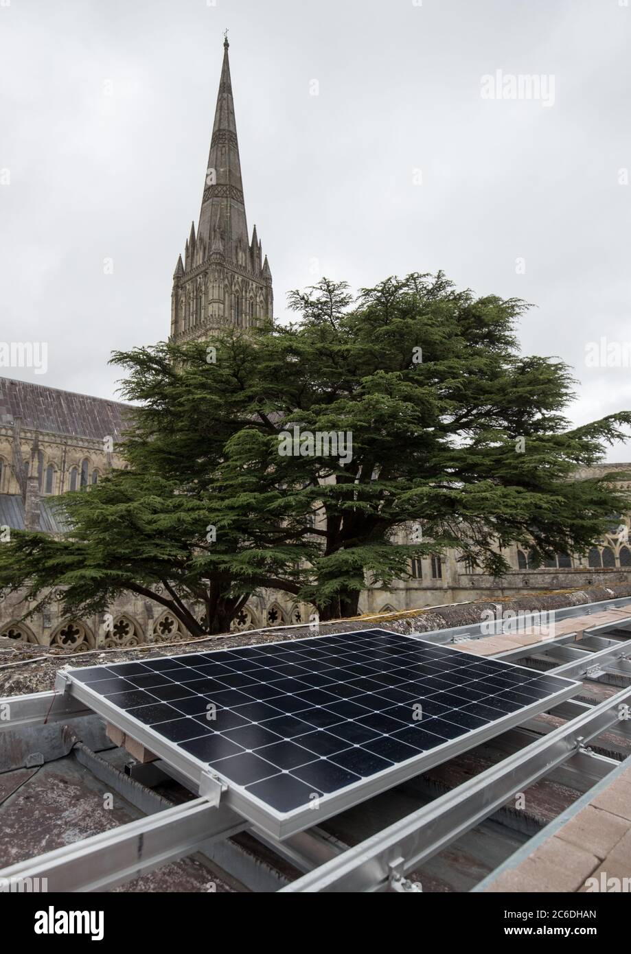As part of the cathedrals plans to be carbon neutral hi-res stock ...