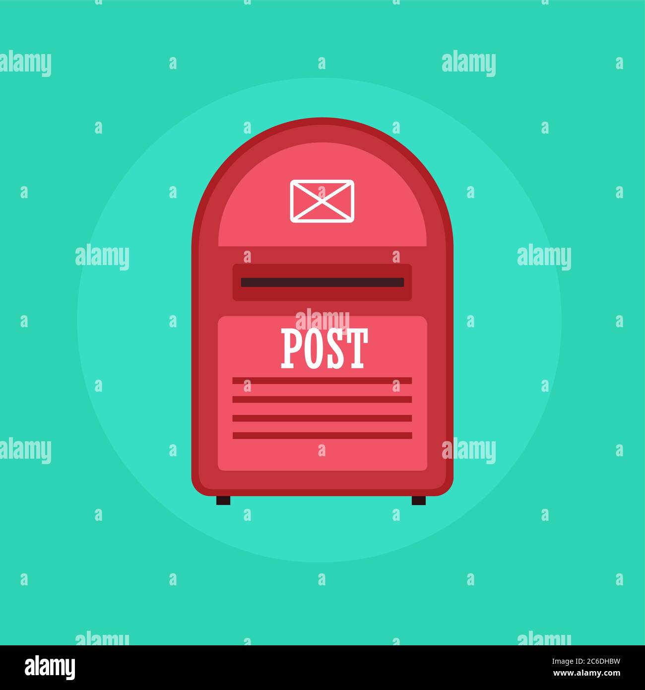 Letter conveyance Stock Vector Images - Alamy