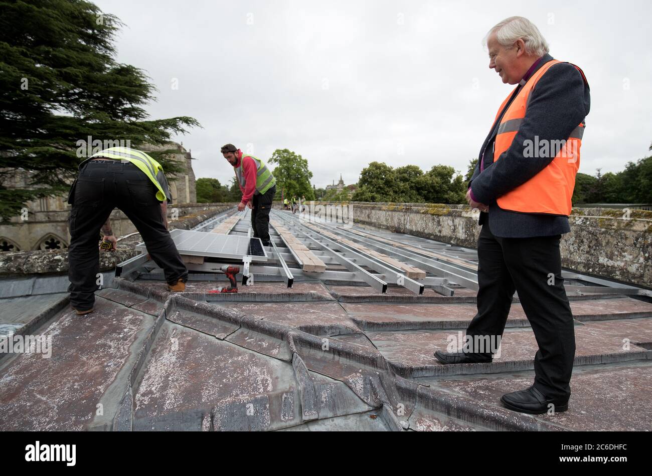 As part of the cathedrals plans to be carbon neutral hi-res stock ...