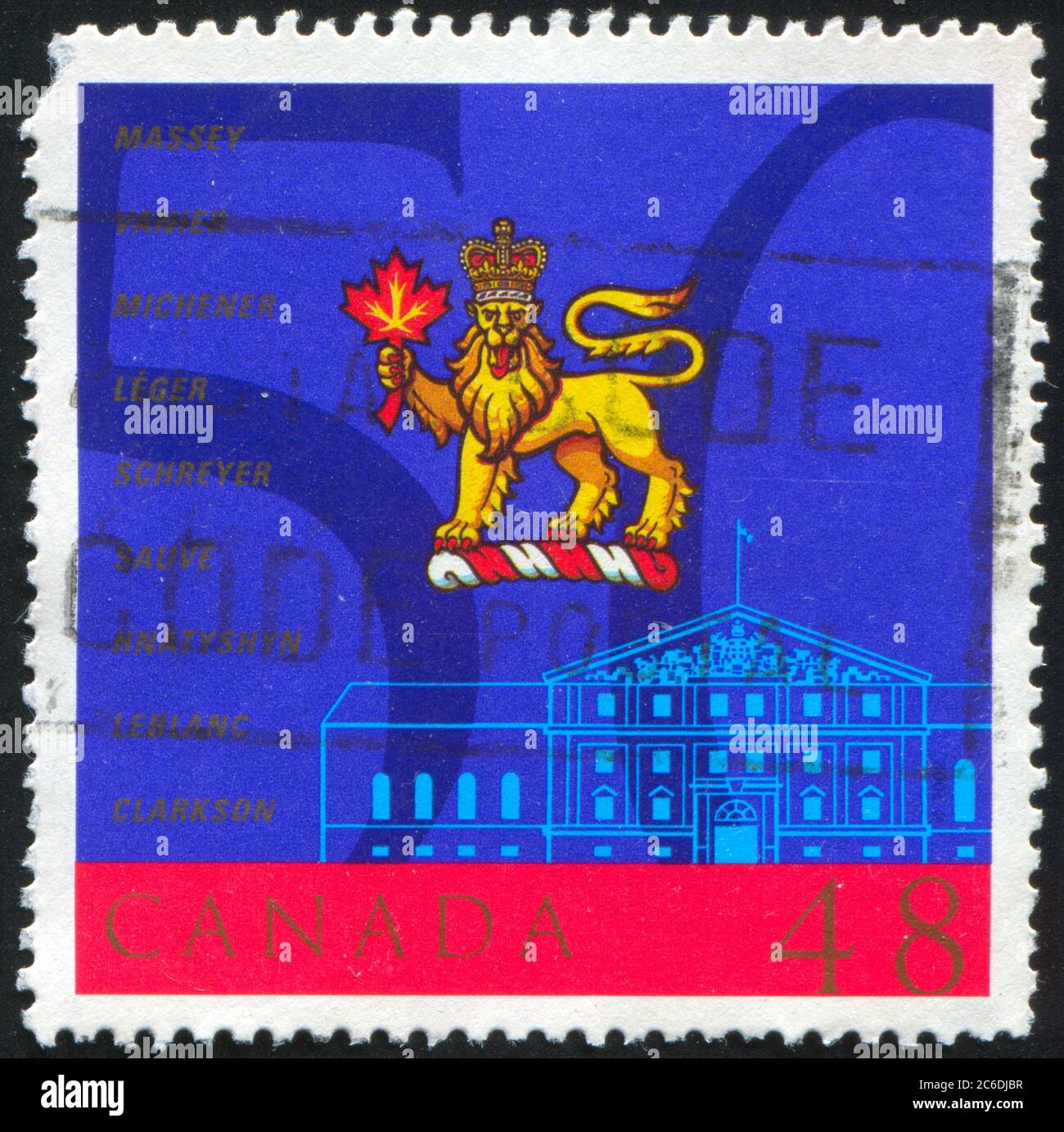 CANADA - CIRCA 2002: stamp printed by Canada, shows Appointment of ...