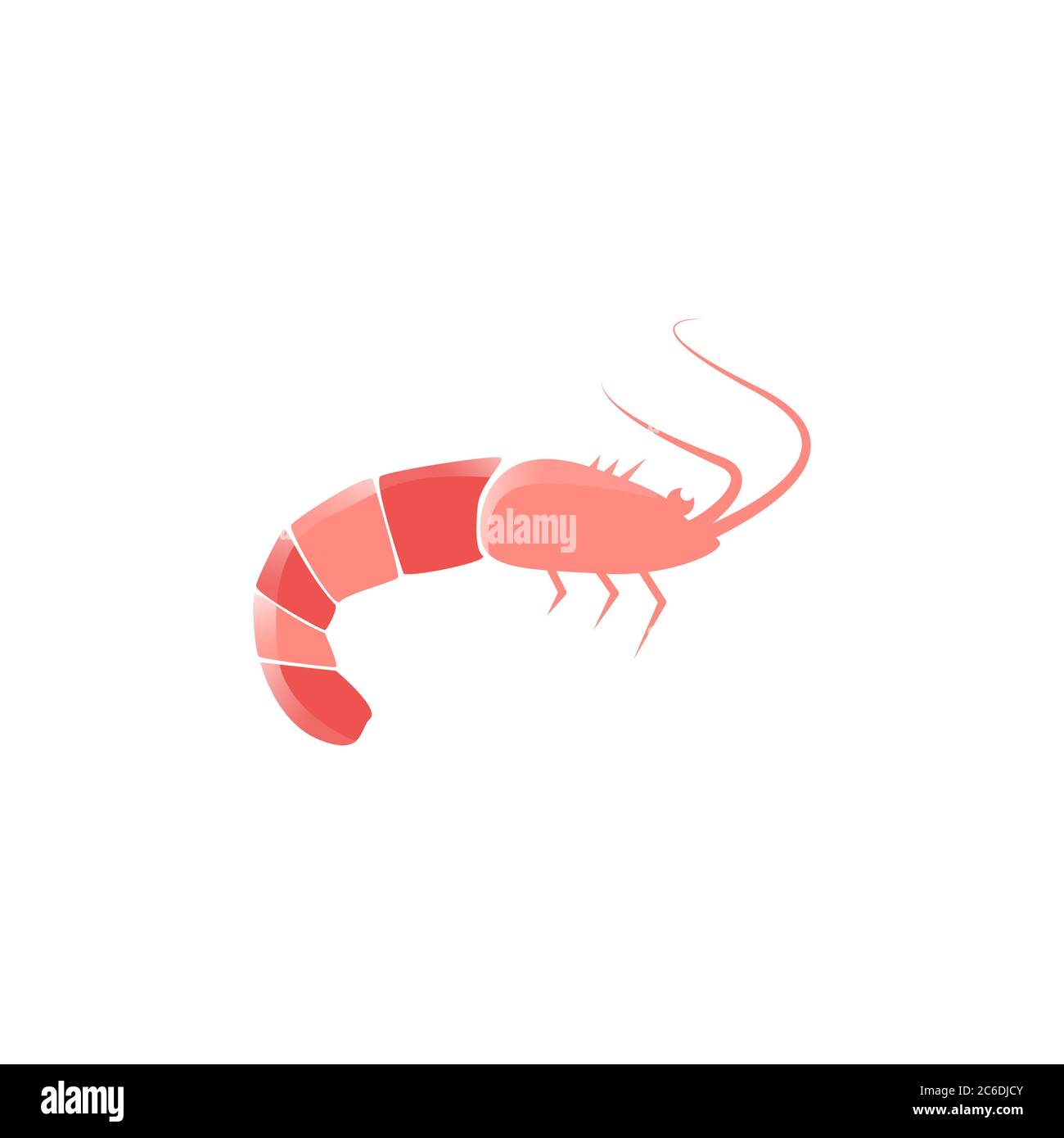 shrimp vector design template illustration Stock Vector Image & Art - Alamy