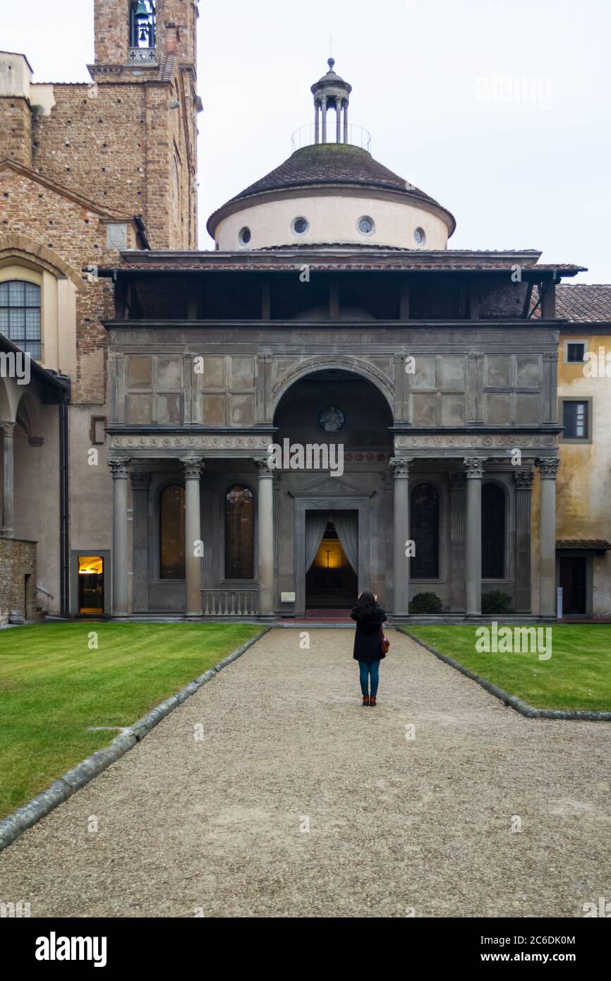 Brunelleschi Pazzi Chapel Florence