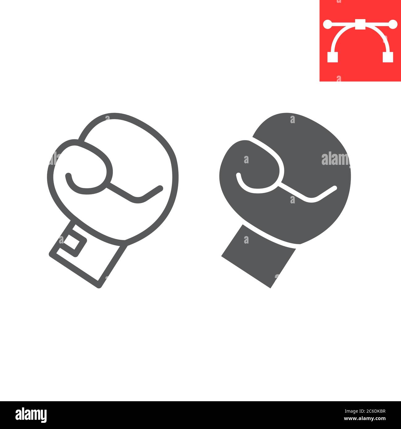 Boxing pictogram hi-res stock photography and images - Alamy