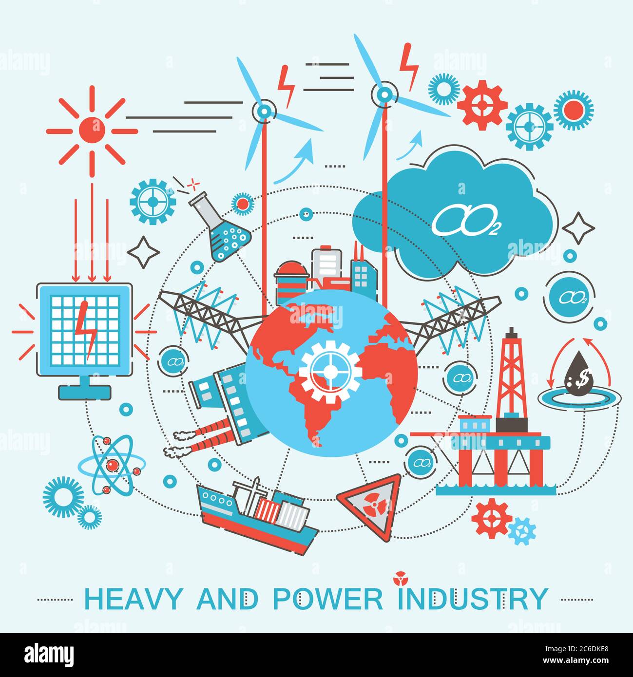 Manufacturing materials Stock Vector Images - Alamy