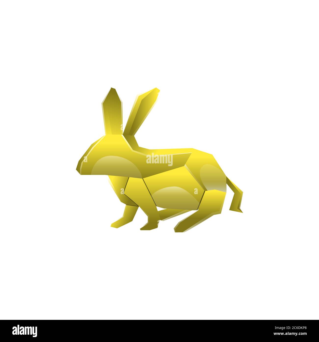 rabbit vector design template illustration Stock Vector Image & Art - Alamy