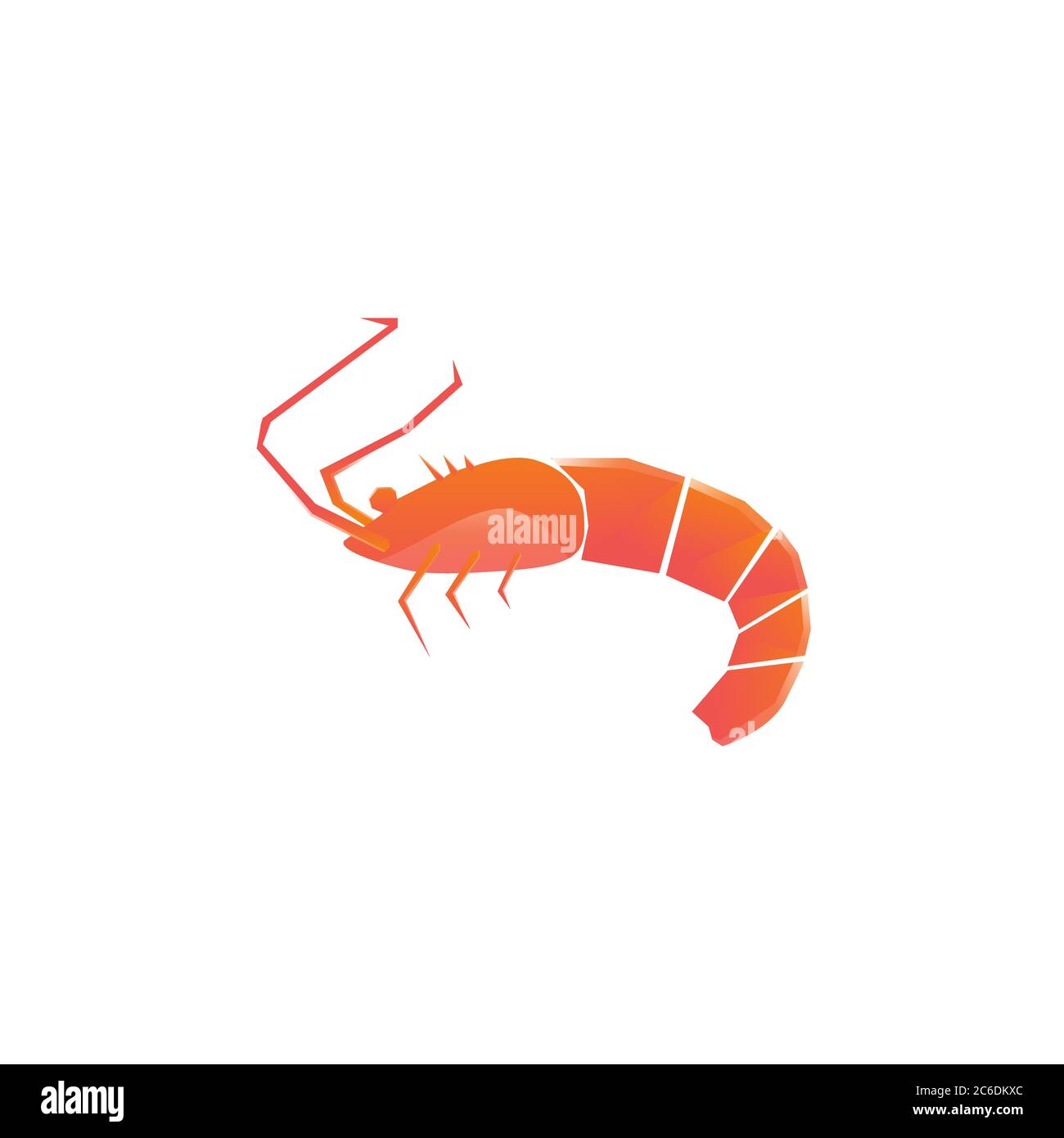 shrimp vector design template illustration Stock Vector Image & Art - Alamy