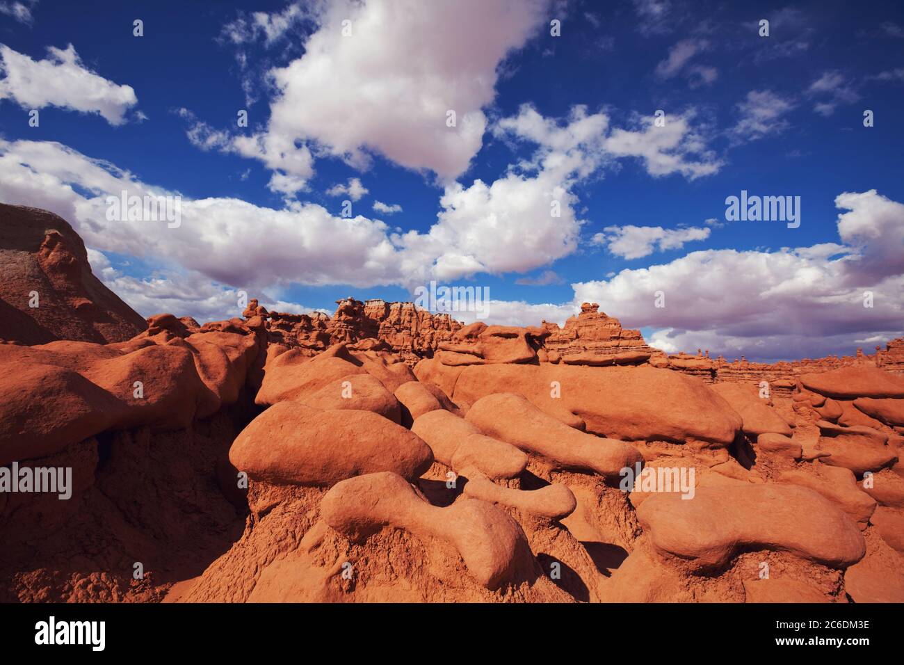 Sandstone formations in Utah, USA. Beautiful Unusual landscapes Stock ...
