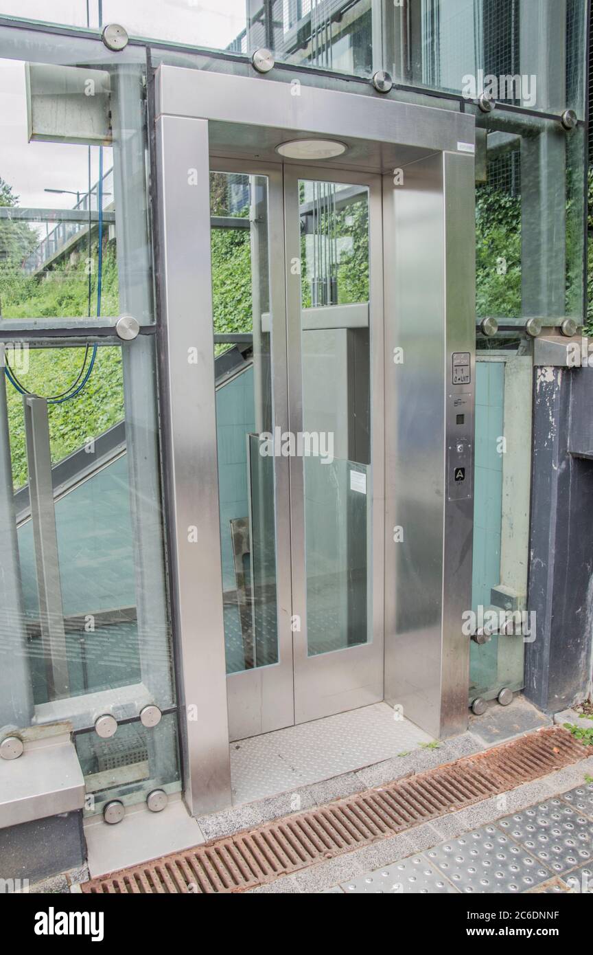 Elevator At The Amsterdam Science Park Station Amsterdam The ...