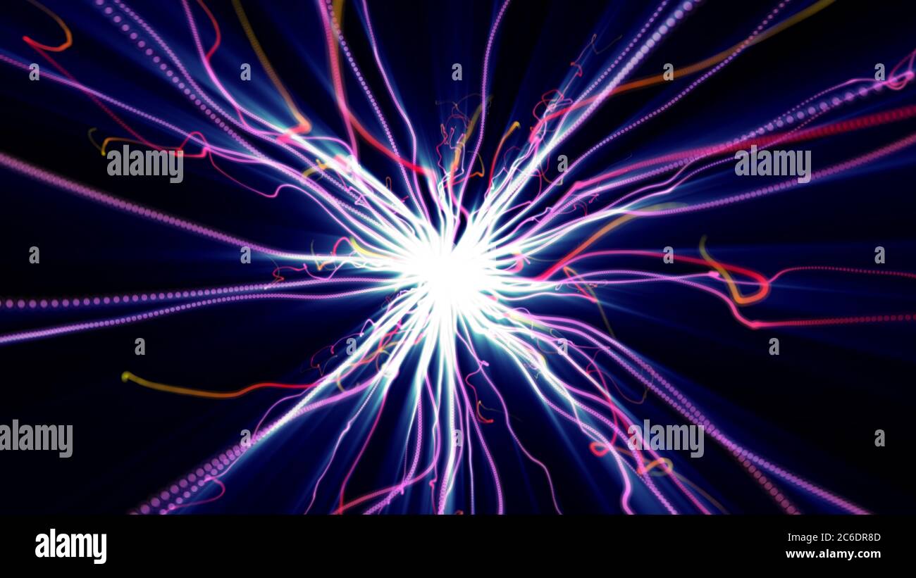 electric light ray color plasma abstract background Stock Photo - Alamy
