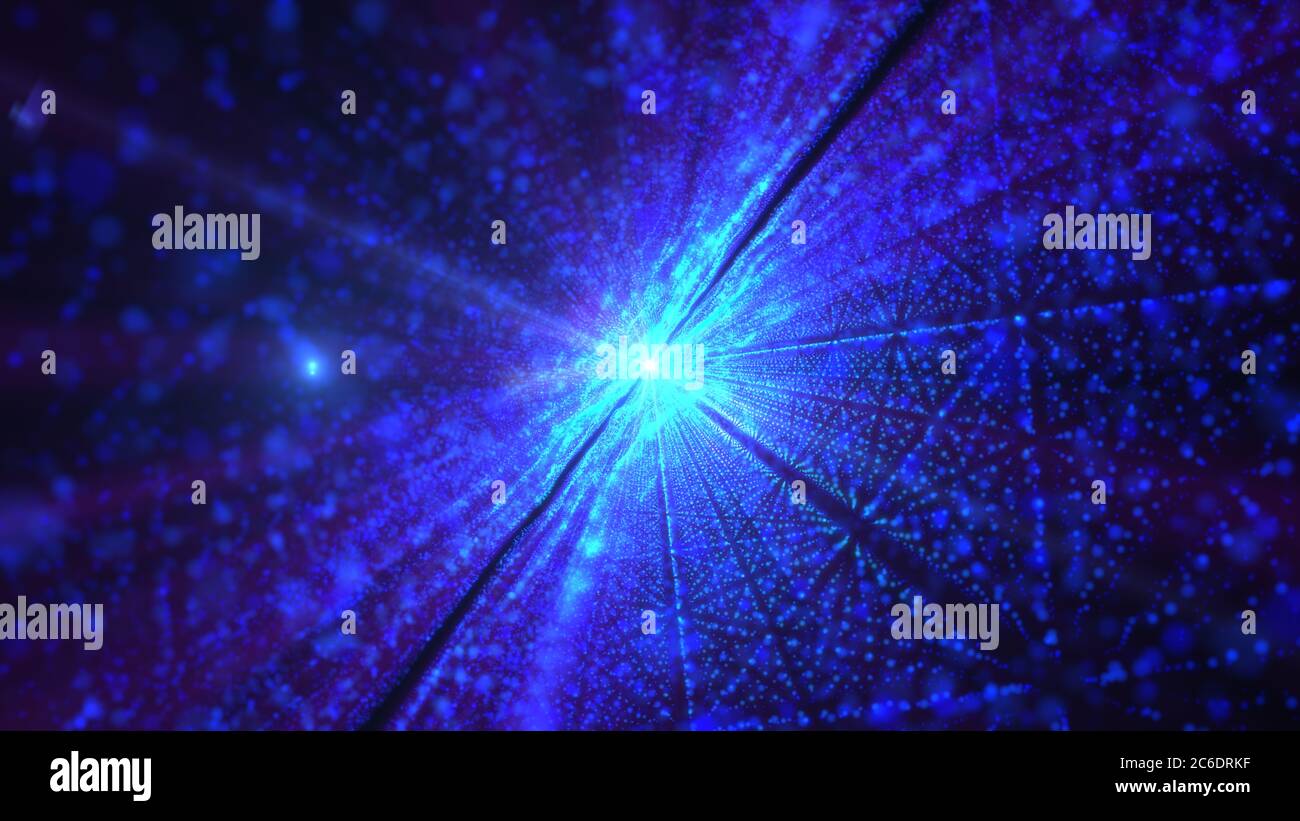 Space background. Stars in night sky ray light Stock Photo - Alamy