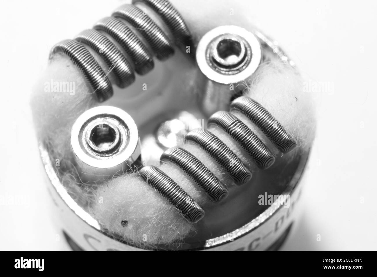 Coils of steel Black and White Stock Photos & Images - Alamy