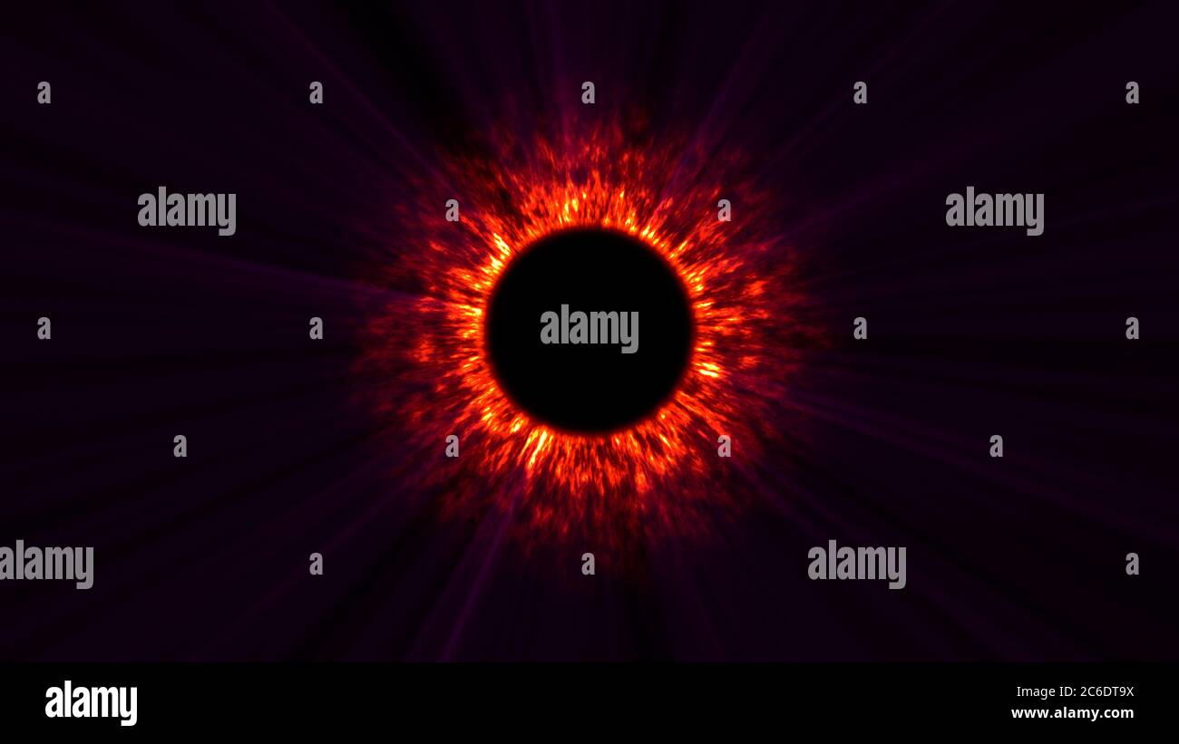 Solar eclipse animation hi-res stock photography and images - Alamy