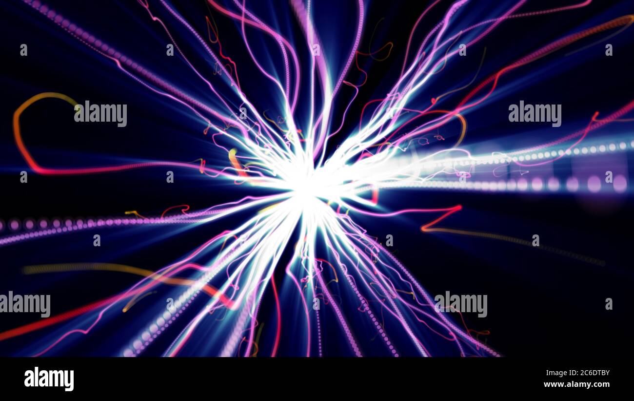 electric light ray color plasma abstract background Stock Photo - Alamy