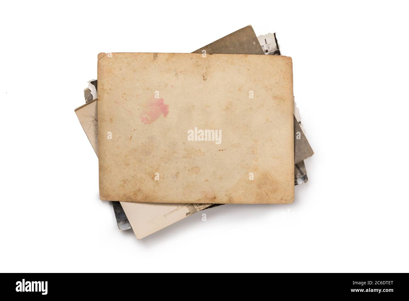 Old photo frame. Vintage paper. Retro card Stock Photo - Alamy