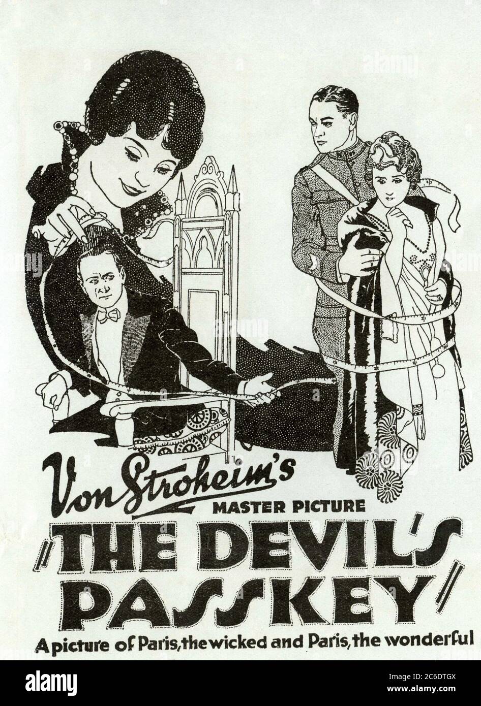 MAUDE GEORGE SAM DE GRASSE CLYDE FILLMORE and UNA TREVELYN in THE DEVIL ...