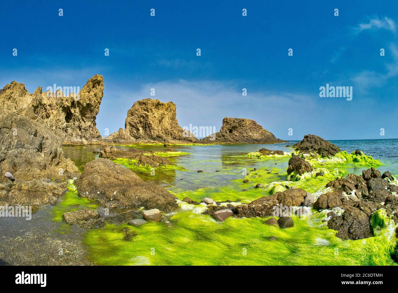El Dedo Reef, Finger Reef, Cala Raja, Cabo de Gata Nijar Natural Park ...