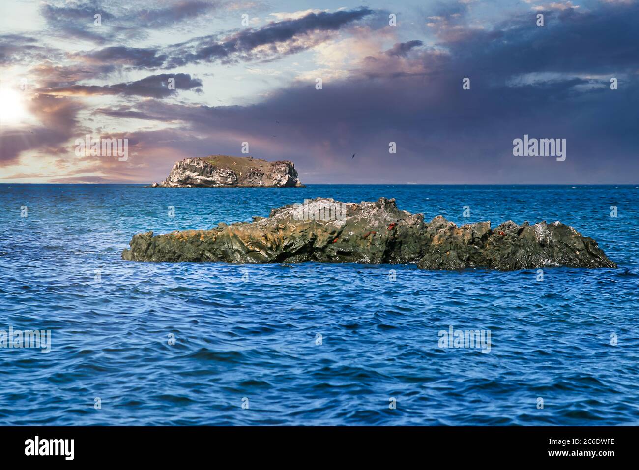 Sea Landscape, Galapagos Islands, Galapagos National Park, UNESCO World ...