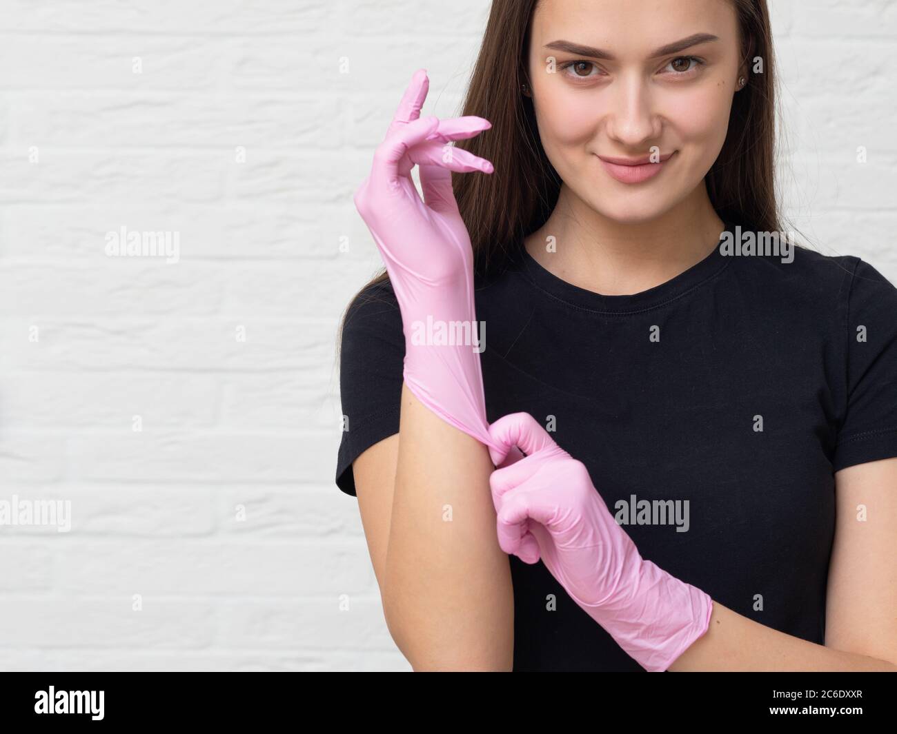 Beauty glove hands mask hi-res stock photography and images - Alamy