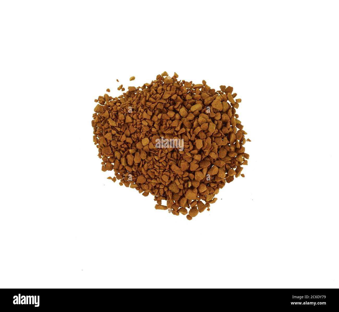 Instant Coffee powder isolated on white background Stock Photo - Alamy
