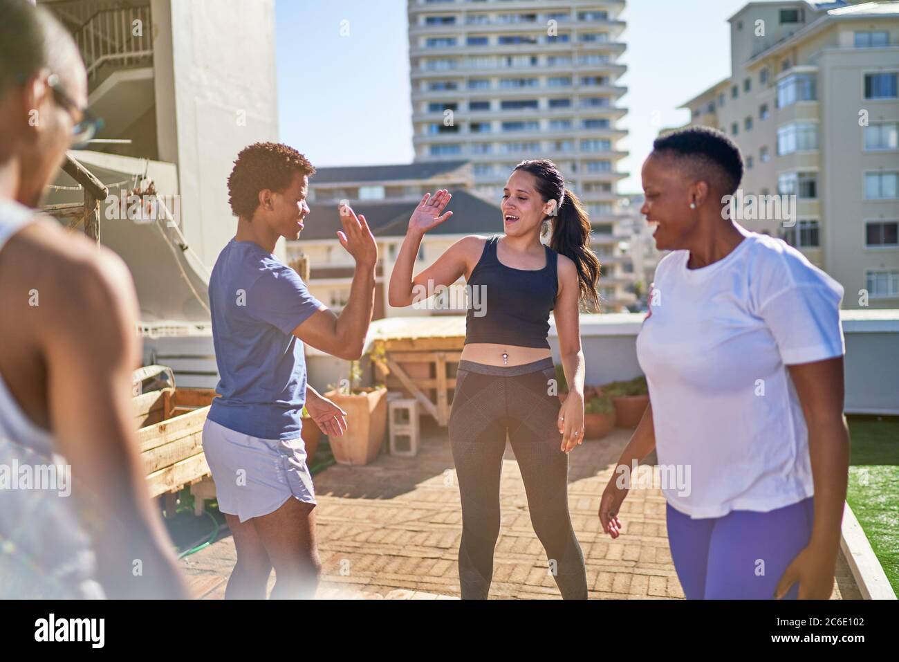 Five young people hi-res stock photography and images - Alamy